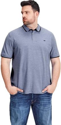 Jack & Jones Herren Poloshirt JJEPAULOS - Relaxed Fit Plussize XXL-8XL Baumwolle, Gr&ouml;&szlig;e:7XL, Farbe:Bright Cobalt PS 12143859