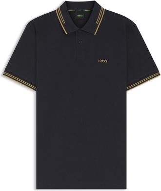BOSS Herren Paul Polo, Dark Blue401, XS EU