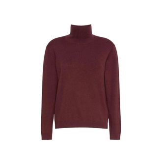 Max Mara Wkdkiku Col roul&eacute; - Femme - Pulls - Rouge - Taille: 42 FR