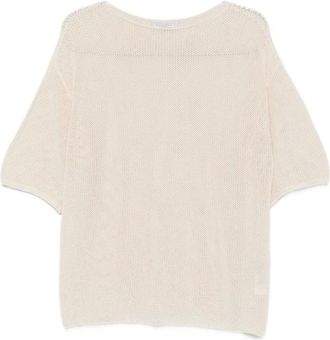 Antonelli Femme, Pulls, Blanc, Taille: 38 FR Pulls &agrave; col rond