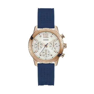 Guess Femme, Accessoires, Bleu, Taille: ONE Size Montre W1025L4