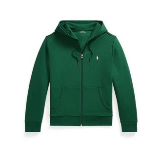 Polo Ralph Lauren Homme, Sweatshirts et sweats &agrave; capuche, Vert, Taille: XL Sweat &agrave; capuche zipp&eacute; en maille double