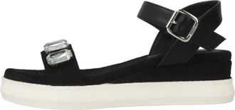 Yellow Aisha Sandal - - Shoes - Damen - Schwarzk - 38 EU