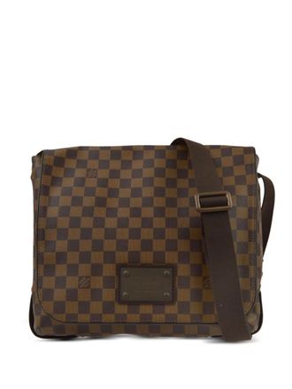 Louis Vuitton sac porté épaule Brooklyn MM (2011) - Marron