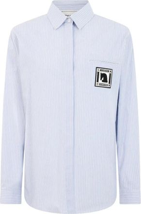Iceberg Hemd aus Baumwollpopeline - - Blouses & Shirts - Damen - Blau - XS