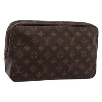 Louis Vuitton Pre-owned Canvas Clutch - Femme - Pre-owned - Brun - Taille: ONE Size