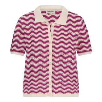 Fab By Fabienne Chapot Caro Crochet Cardigan - - Knitwear - Damen - Rosa - M
