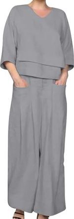 Generic Surv&ecirc;tement pour femme 2026 avec pantalon de surv&ecirc;tement et sweat &agrave; capuche, ensemble 2 pi&egrave;ces pour femme, ensemble de surv&ecirc;tement en velours pour fem