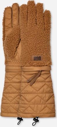 UGG Modulare Handschuhe aus fluff für Damen in Brown, Größe Fleece