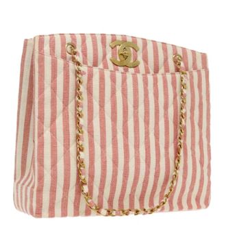Chanel Pre-owned Vintage Schultertasche - - Pre-owned - Damen - Rosa - ONE SIZE