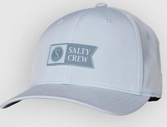 Salty Crew Apex Flexfit 6 Panel Cap mineral blue