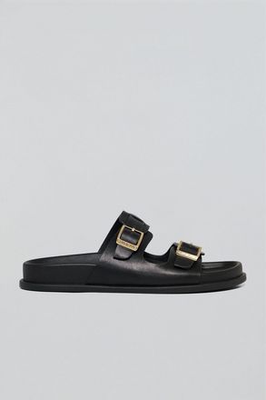 Polo Club Bio-Sandale Blake schwarz mit Schnallen