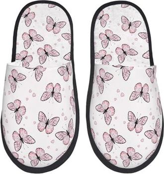Generic Papillons Unisexe Slippers Confortable Chaussons Respirantes Pantoufles Pour Automne Maison Int&eacute;rieur L