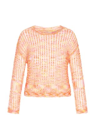 Izia Pullover Frauen orange mehrfarbig