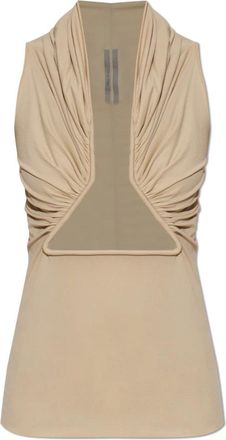 Rick Owens Femme, Tops, Beige, Taille: 40 FR Prong Top