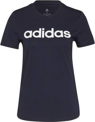 adidas Damen Shirt LOUNGEWEAR Essentials Slim Logo