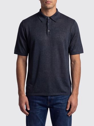 Roberto Collina Polo ROBERTO COLLINA Herren Farbe Blau