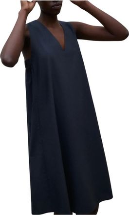 Ecoalf Ecoalf, Femme, Robes, Bleu, Taille: 40 FR Francesca Dress