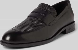 HUGO BOSS Loafers in Flecht-Optik Modell Tayil