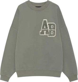Anine Bing Damen, Sweatshirts & Hoodies, Gr&uuml;n, XSGr&ouml;&szlig;e