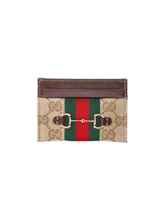 Gucci Cardholder Horsebit Web