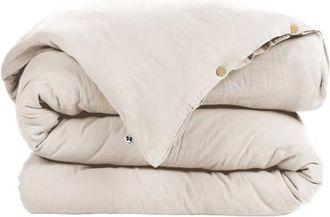 Altobuy OUREA - Housse de Couette 140x200cm Gaze de Coton Pampa