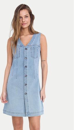 Noisy May Jeanskleid Rikka 27033695 Blau Slim Fit