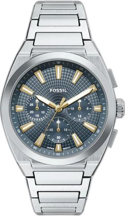 Fossil Montre Chronographe Everett - Homme - Accessoires - Gris - Taille: ONE Size