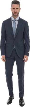 Canali Homme, Costumes, Bleu, Taille: 4XL Costume avec 2 boutons