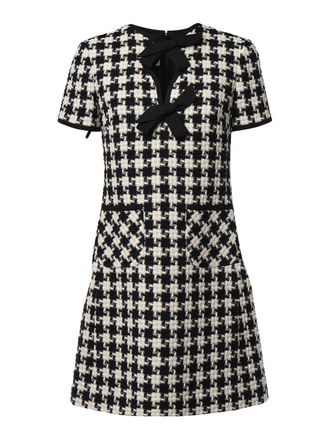 Valentino Garavani Robe Au Genou - Blanc