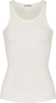 Éterne Femme, Tops, Beige, Taille: 40 FR Sleeveless Crewneck Top
