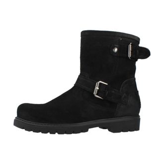 Panama Jack Femme, Chaussures, Noir, Taille: 39 EU Bottines &agrave; boucles lat&eacute;rales