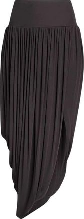 Alaia Femme, Jupes, Noir, Taille: 36 FR Twisted Fluid Jersey Skirt