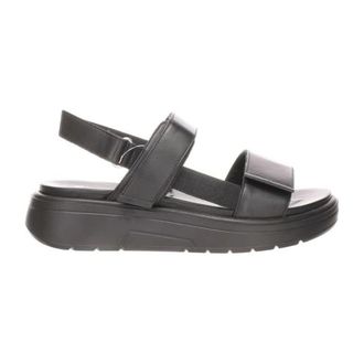 Ara Schwarze flache Sandalen f&uuml;r Frauen - - Shoes - Damen - Schwarzk - 39 EU