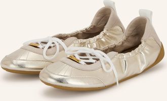 Chlo&eacute; Ballerinas Kick gold