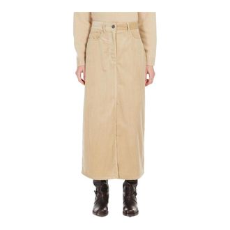 Max Mara Ghiotto Midi Rock - - Skirts - Damen - Beige - M