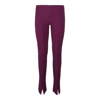 Sportmax Torre Slim-fit Hose - - Trousers - Damen - Lila - 2XS