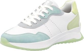 Rieker Femme W1308 Baskets Basses, Blanc 81, 41 EU