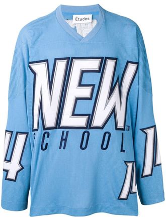 &Eacute;tudes Studio Brooklyn Pullover aus Netz - Blau