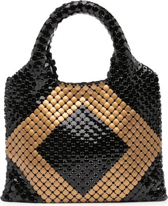 Bottega Veneta Crossbody Bags - Brass Beaded Handbag - Gr. unisize - in Schwarz - für Damen