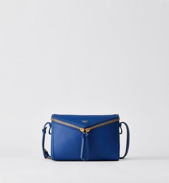 MCM Diamant 3D Schultertasche aus Kalbsleder LIMOGES LEATHER