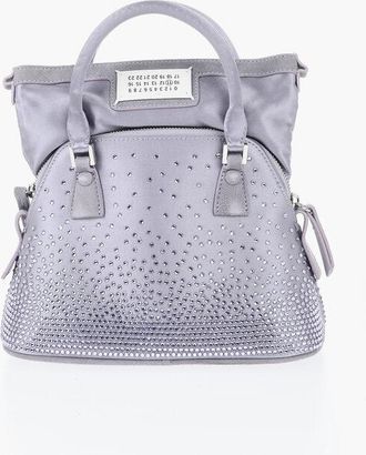 Maison Margiela MM11 Silk-Blend Bag 5AC Embellished with Crystals size Unica