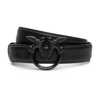 Pinko Pinko, Femme, Accessoires, Noir, Taille: XS Love Berry 3 cm Belt