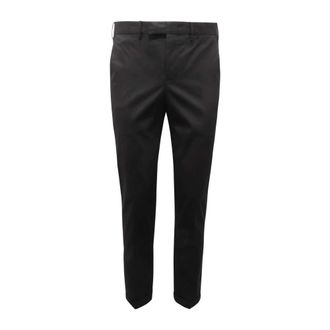 PT01 Pantalone Baumwollhose - - Trousers - Herren - Schwarzk - M