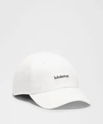lululemon Casquette classique Wordmark - Blanc/Noir - Taille L/XL
