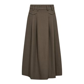 Co'Couture Damen, R&ouml;cke, Braun, XLGr&ouml;&szlig;e