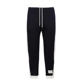 Thom Browne Homme, Pantalons, Bleu, Taille: L Jogging
