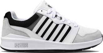 K-Swiss Herren Rival Sneaker, White/Black/Lunar Rock, 41.5 EU