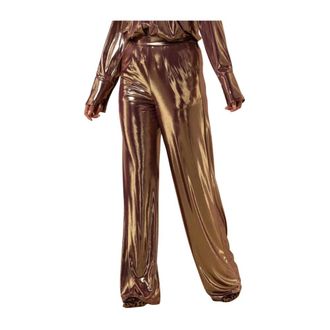 Amaya Amsterdam Goldene Ida Hosen f&uuml;r Frauen - - Trousers - Damen - Gelb - L