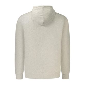 Tommy Hilfiger Logo-Embroidered Cotton Hoodie - Gray